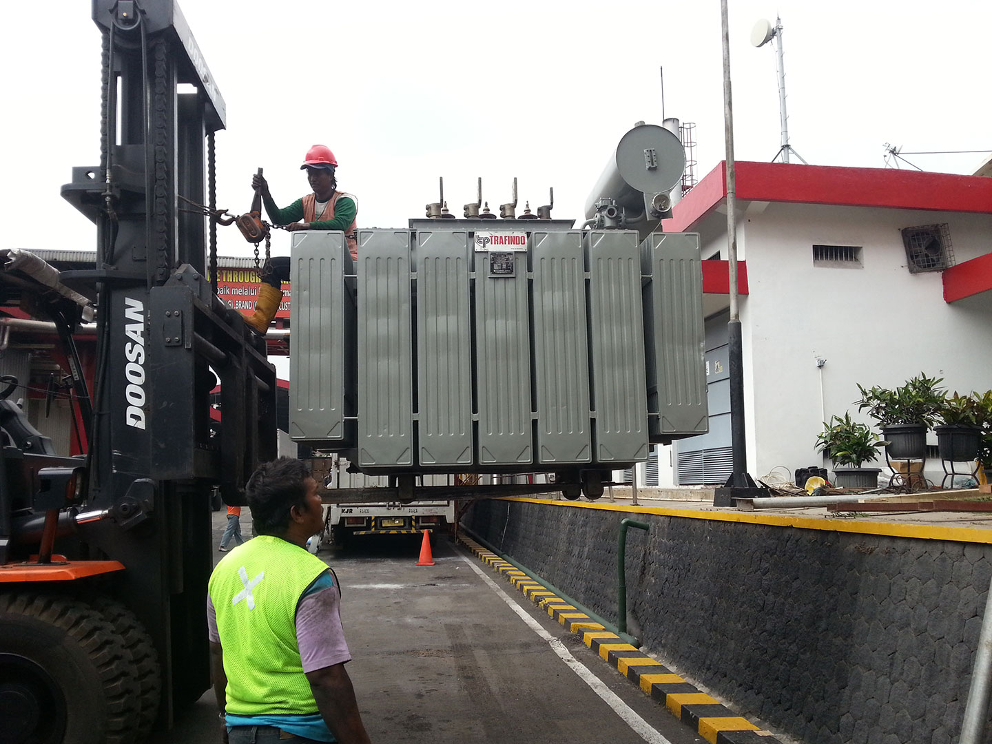 Pekerjaan Trafo | Mega Power Indonesia